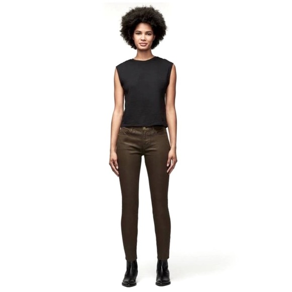 Frame Denim | Pants & Jumpsuits | Frame Leather Le High Skinny 0 Lamb ...